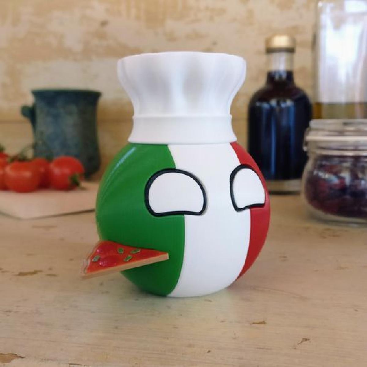 Imprimir STL Italiaball Modelo 3D - italyball