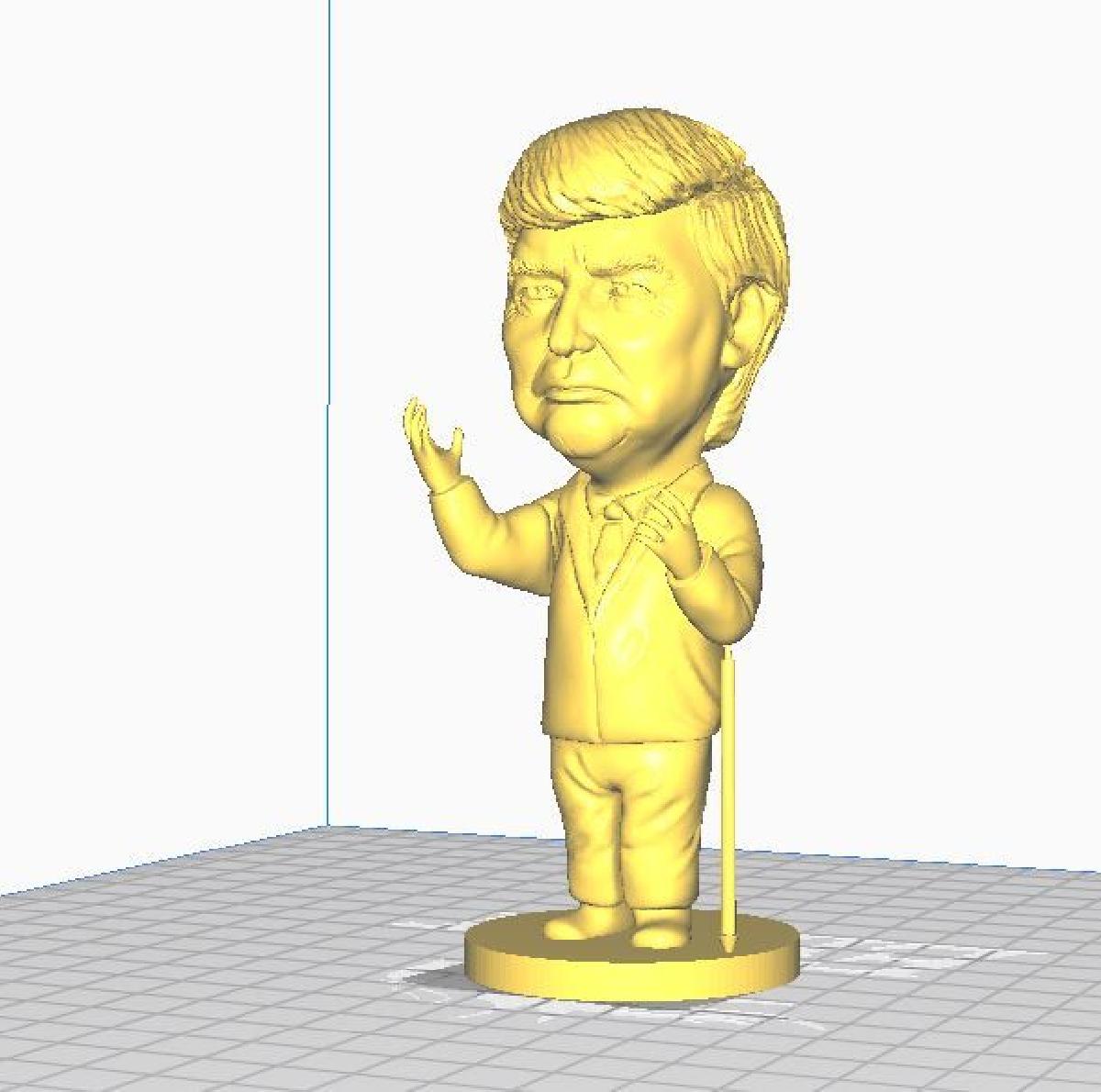 Imprimir STL Donald Trump Modelo 3D - 3364345