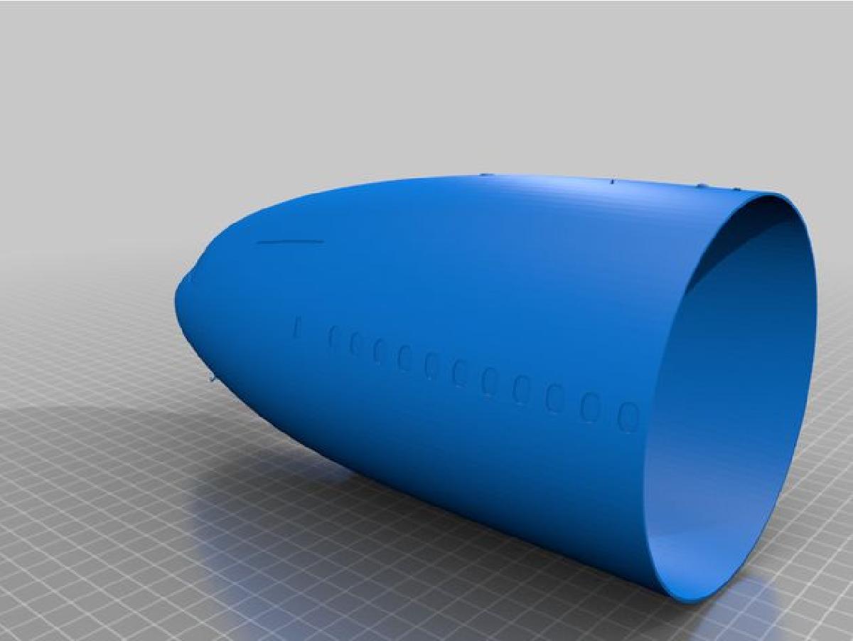 Imprimir STL Boeing 777 300ER para Blender Modelo 3D - 6274060