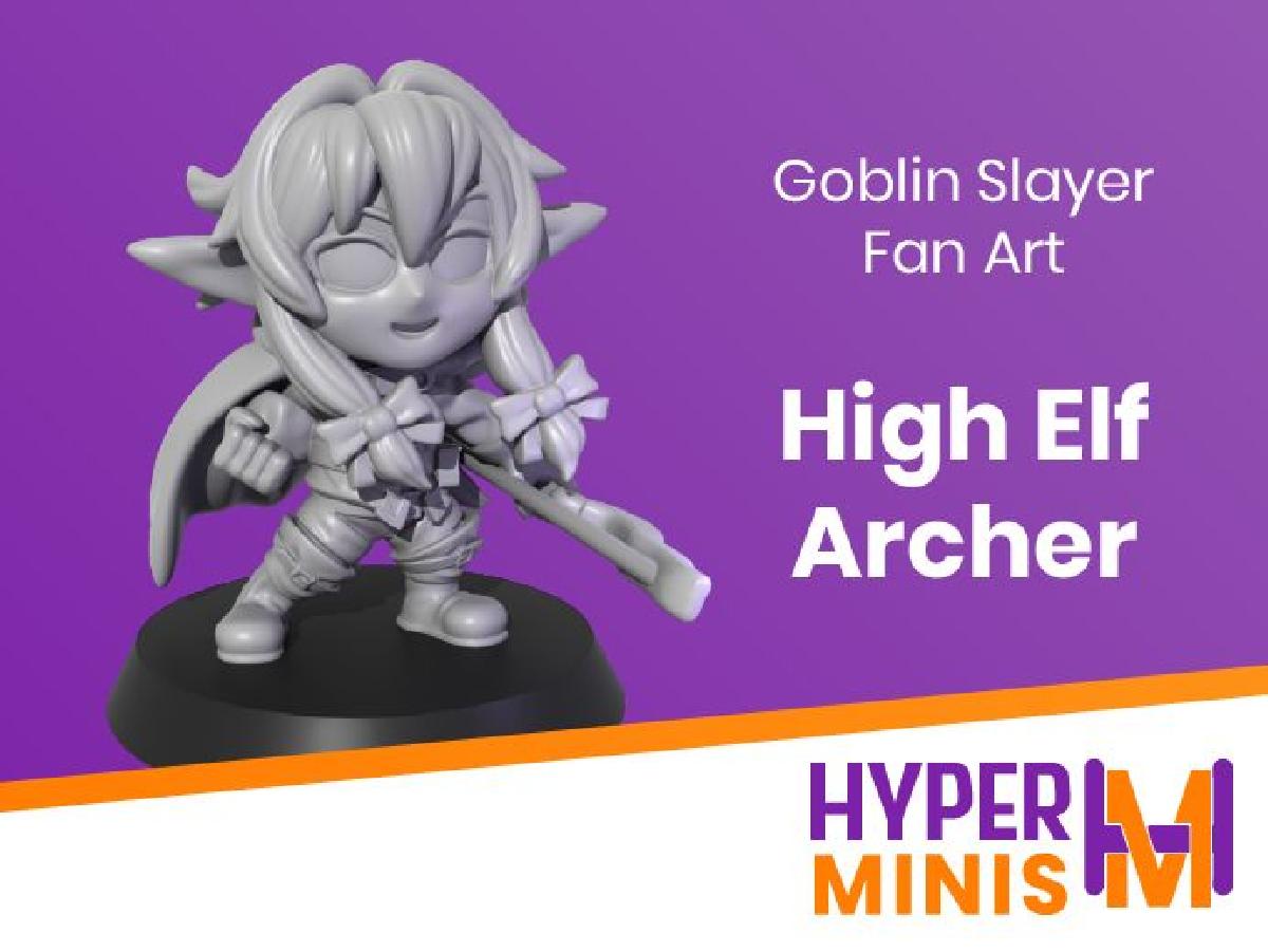 Imprimir STL Arqueira Elfa Chibi Modelo 3D - 4565926