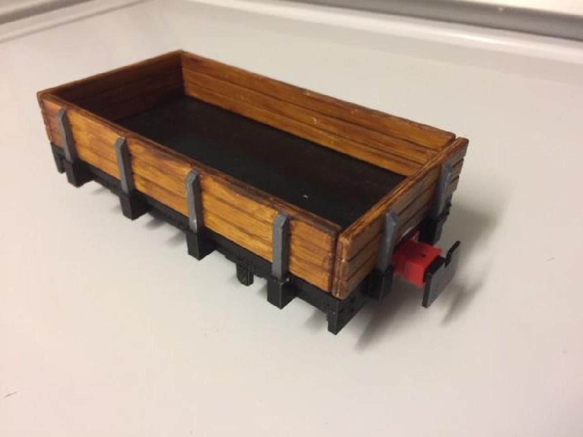 Imprimir STL 16mm Narrow Gauge Model Railway Wagon Modelo 3D - 3539151
