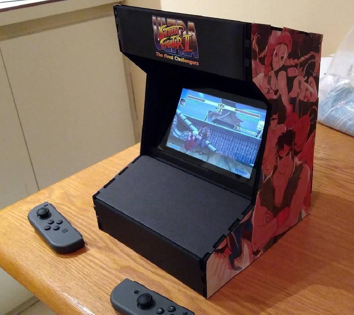 Imprimir STL Nintendo Switch Arcade Gabinete Modelo 3D - 2235516