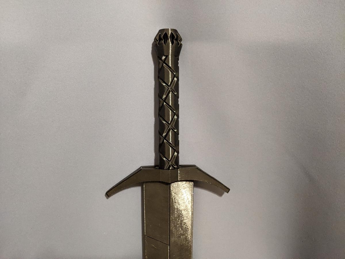Imprimir STL Guarda tradicional para Espada Forte Modelo 3D - 6290914