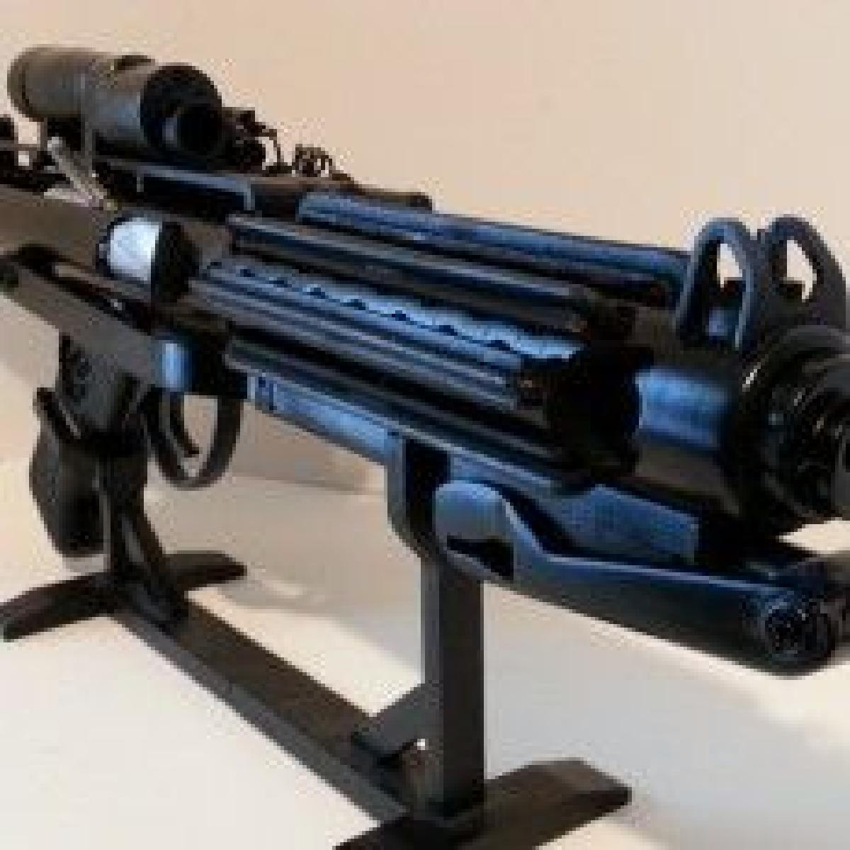 Imprimir STL Rifle Blaster E 11 Blastech dos Storm Troopers de Star ...