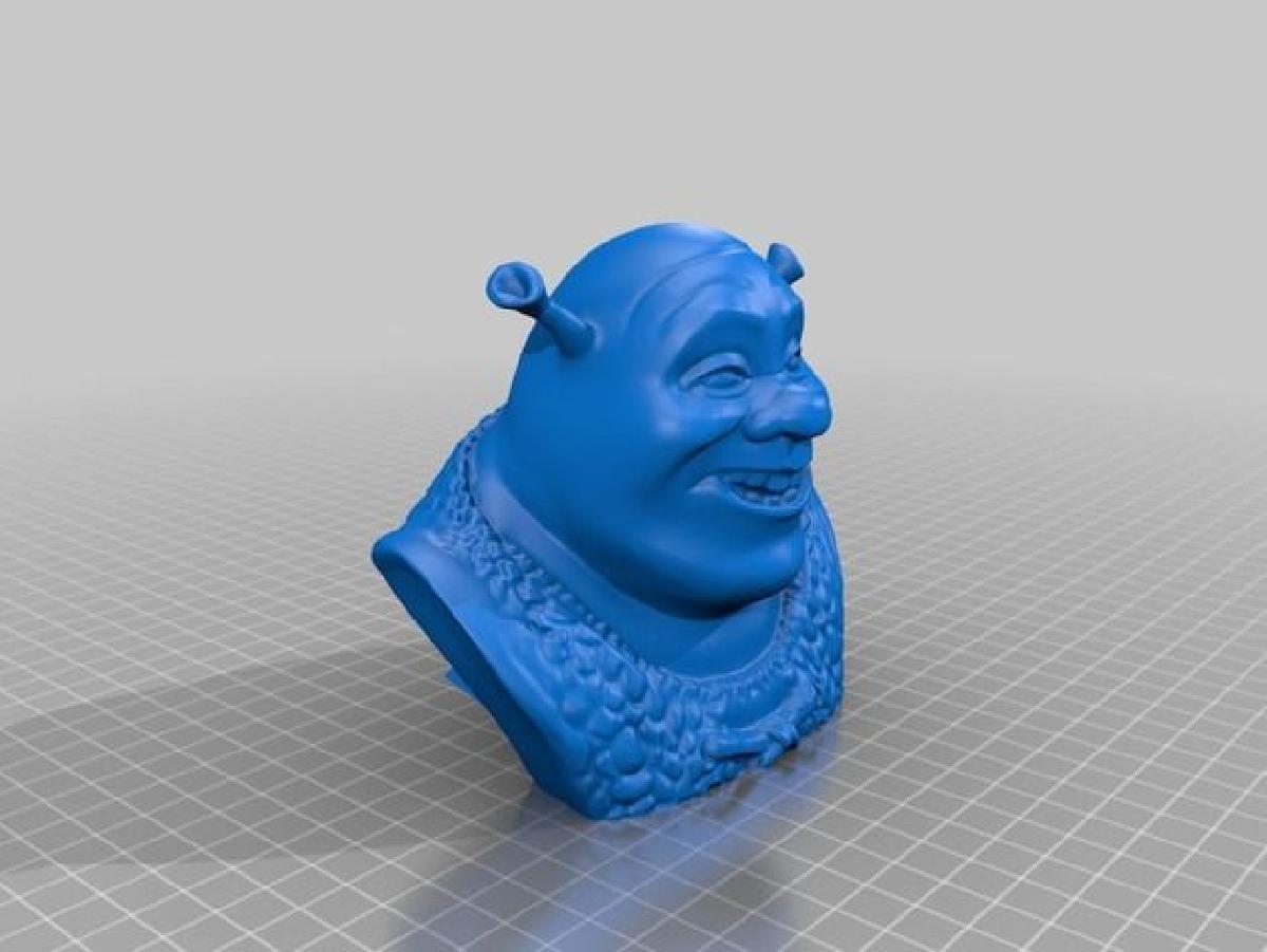 Imprimir STL Shrek Resculpt (35mb) Modelo 3D - 369800