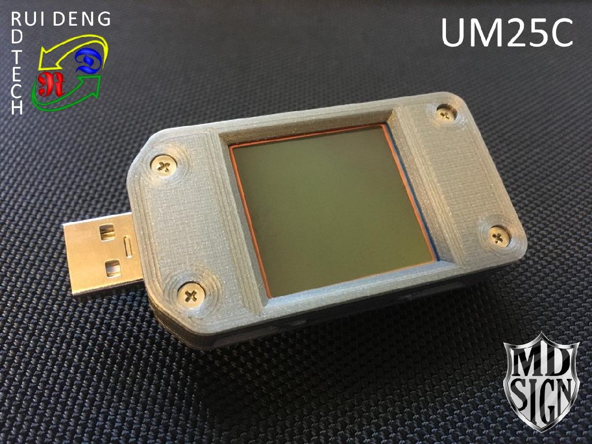 Imprimir STL Capa protetora para RUI DENG RUIDENG RD TECH UM25C USB ...