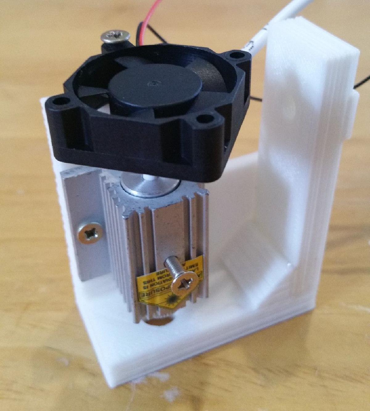 Imprimir STL Suporte a Laser J Tech Photonics K8200 Modelo 3D - 809337