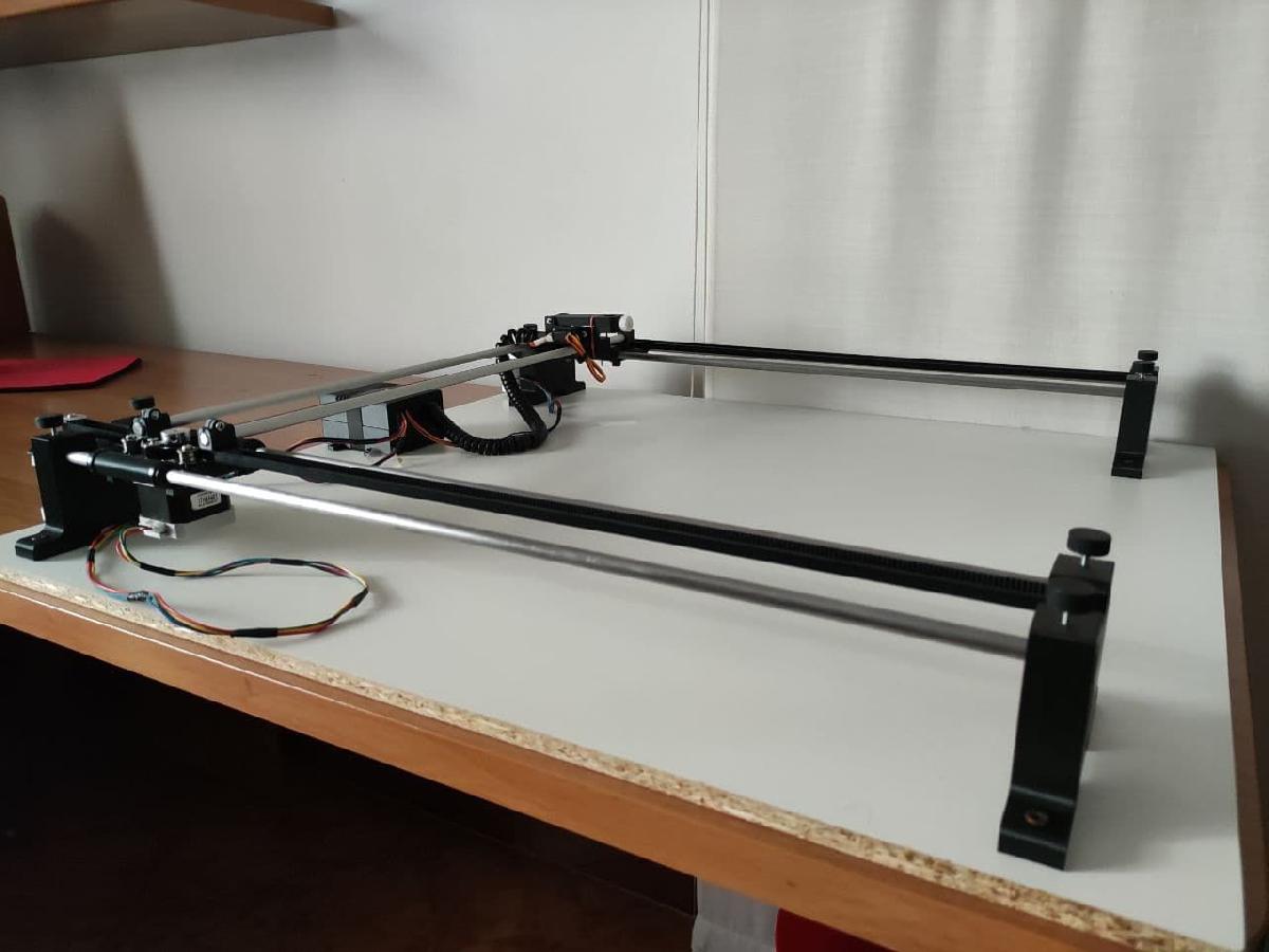 Imprimir STL BitPlotter plotter de caneta 2D confiavel escalavel 70% ...