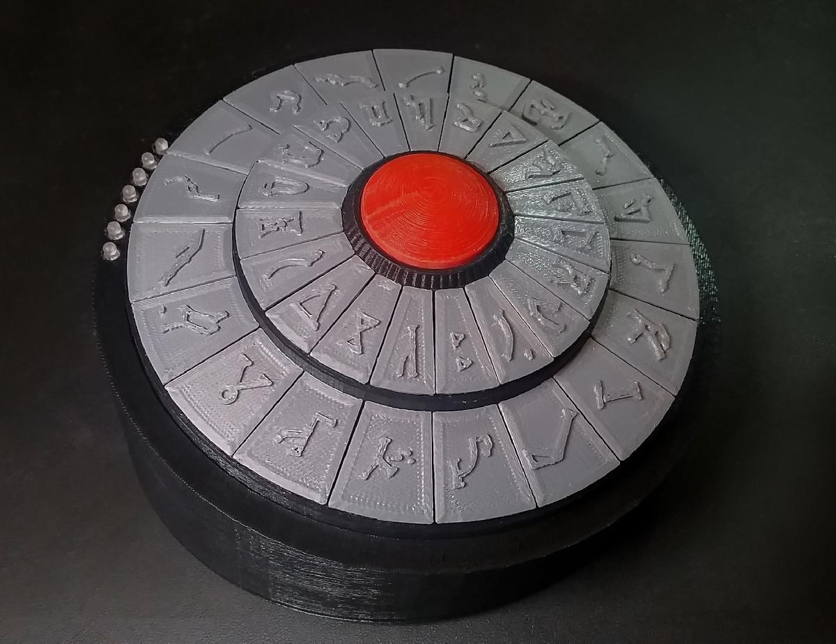 Imprimir STL Trabalho DHD e SFX para Design do Stargate MK2 Modelo 3D ...