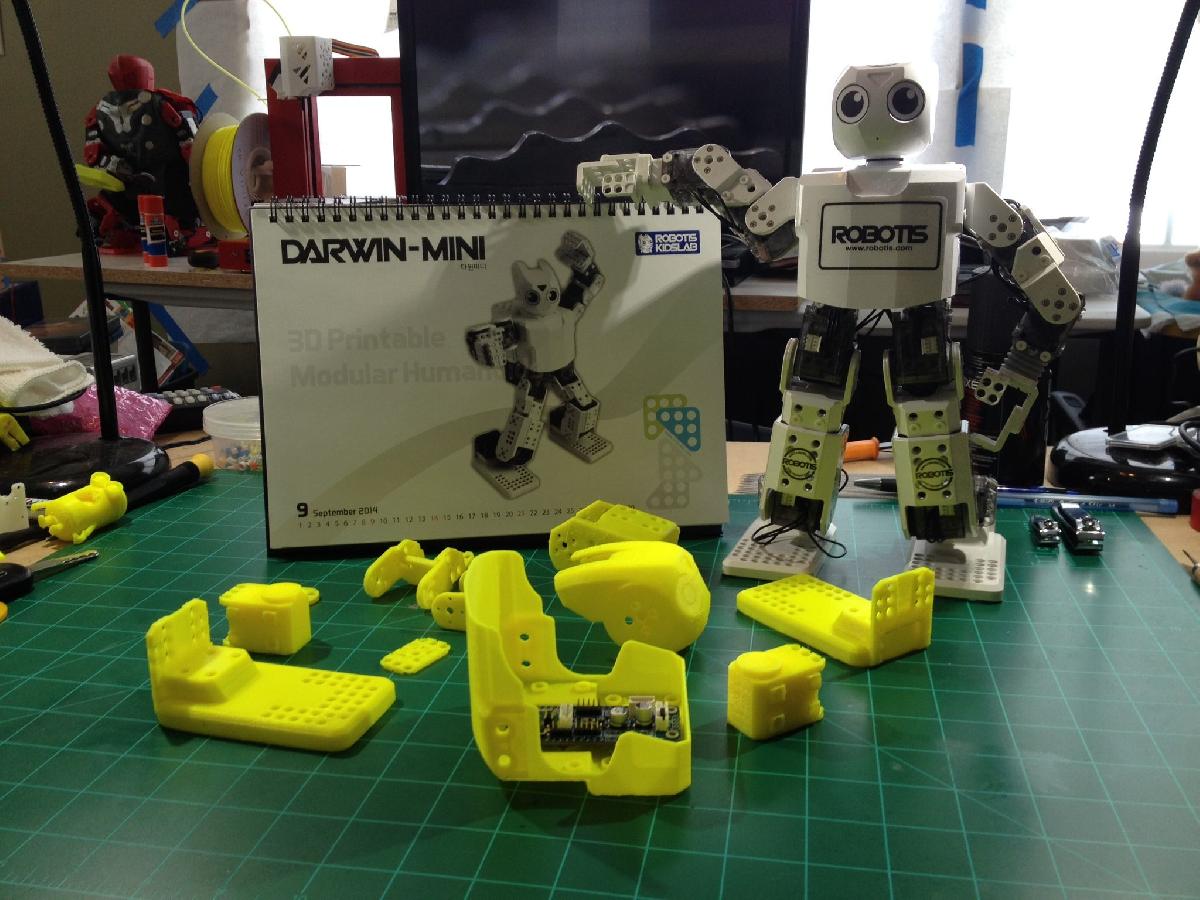 Imprimir STL Robotis DARWIN MINI Modelo 3D - 323906