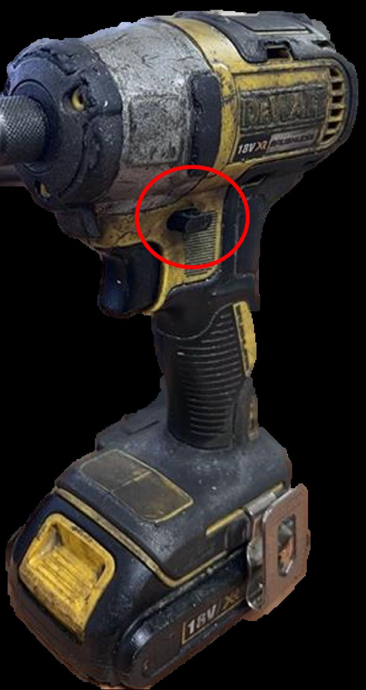 Imprimir STL Barra de Avanco e Retrocesso N399342 para Furadeira Dewalt ...