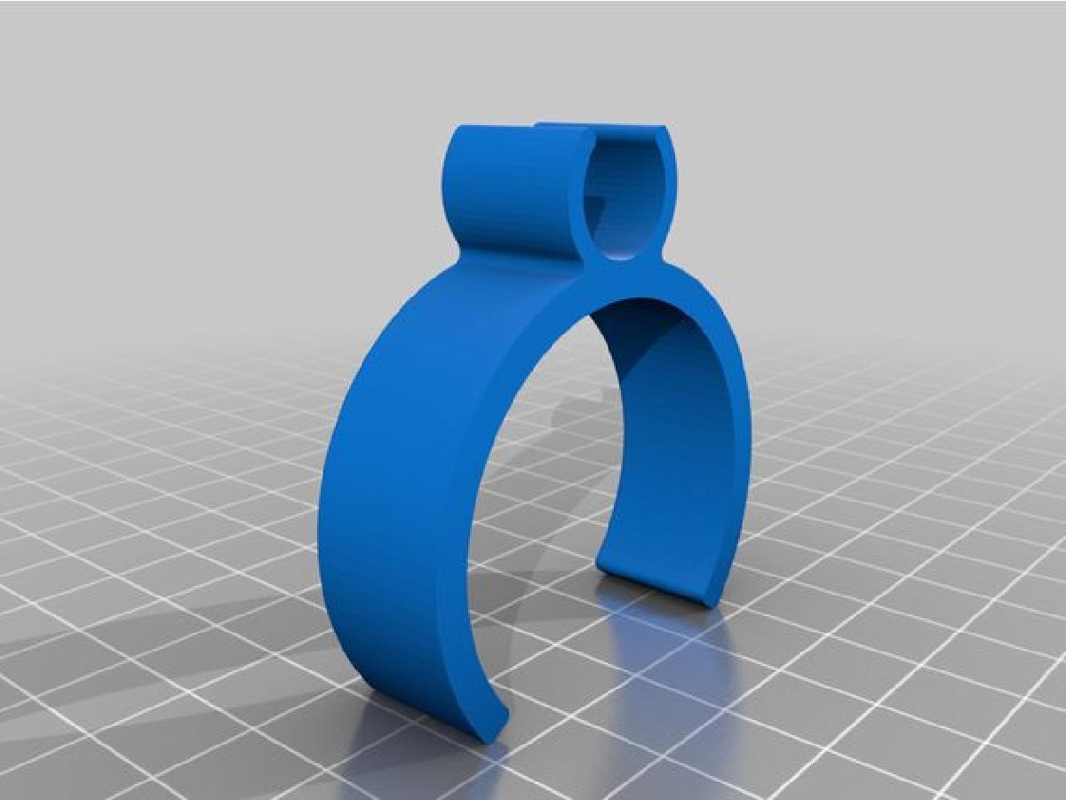 Imprimir STL Clipe de Lanterna Videojet 1000 Series Modelo 3D - 5427406