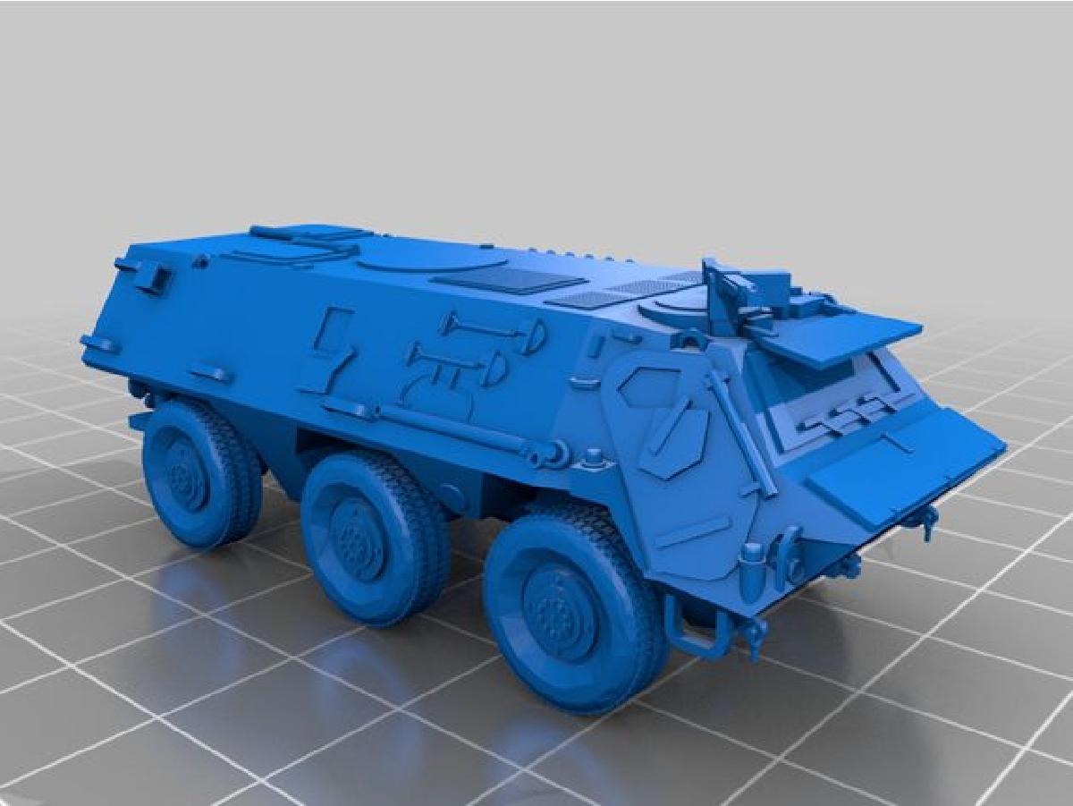 Imprimir STL Fuchs APC em escala 1:100 Modelo 3D - 4899464