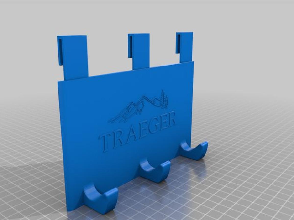 Imprimir STL ganchos Traeger Modelo 3D - 4795460