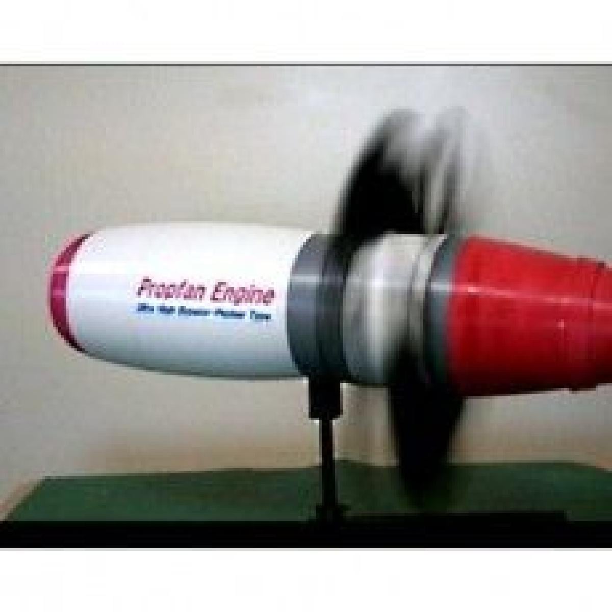 Imprimir STL Motor Propfan, Tipo Pusher Modelo 3D - 75157
