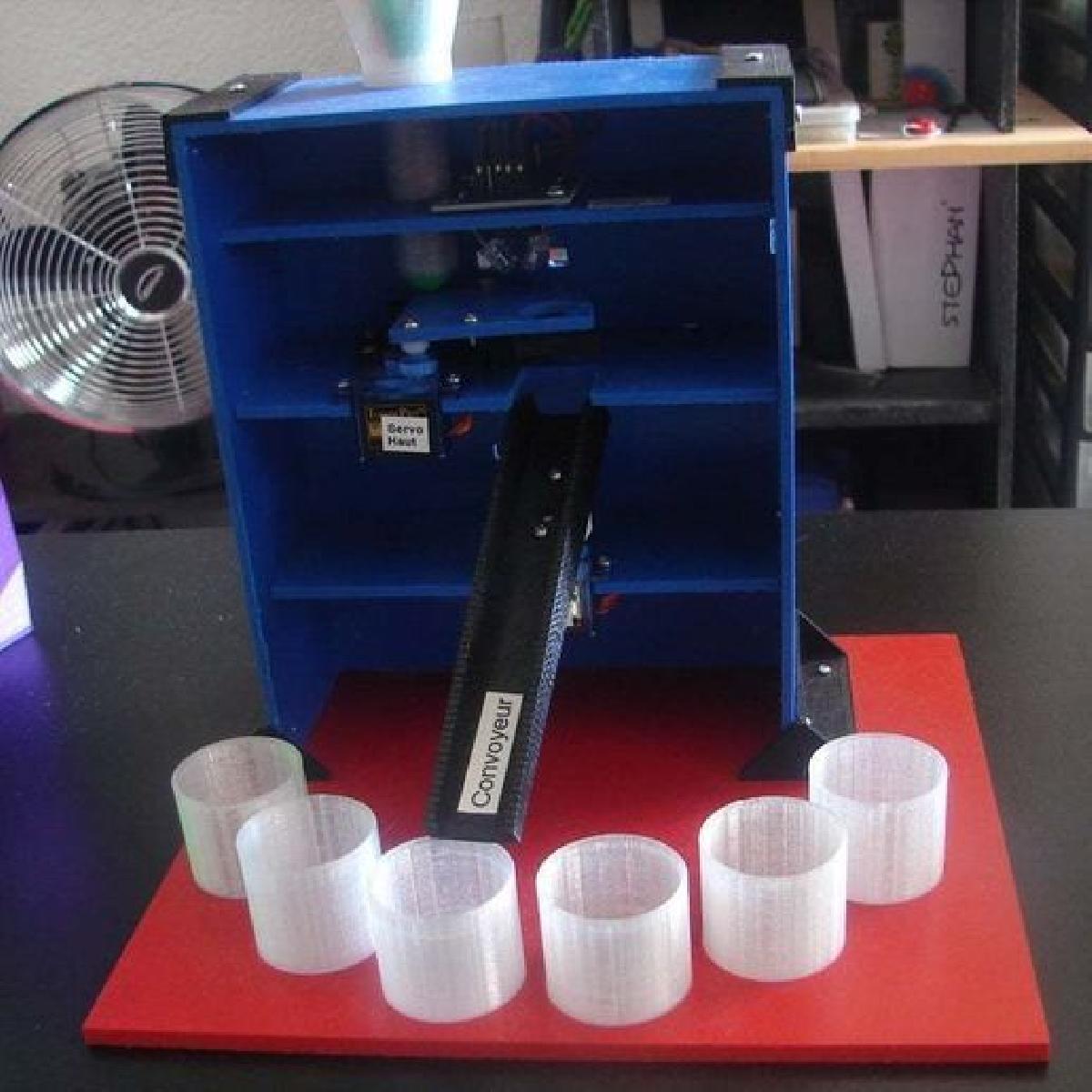 Imprimir STL Remix de Classificador de Cores Arduino / Maquina de Remix ...