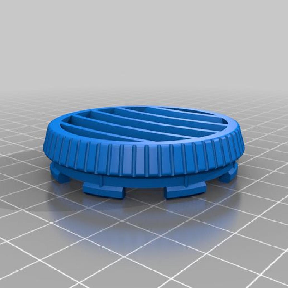 Imprimir STL VW T3 Gire para ajustar a saida de ar. Modelo 3D - vw-t3-rotate-to-adjust-the-air ...